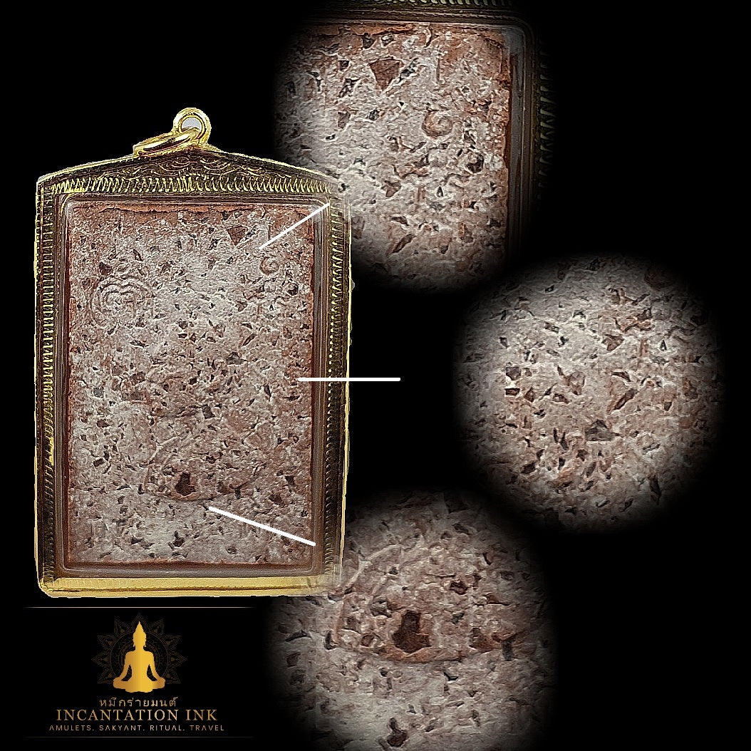 Phra Somdej Pae Pan Rae (Red Meat) BE 2516 – Incantation-Ink-Amulets