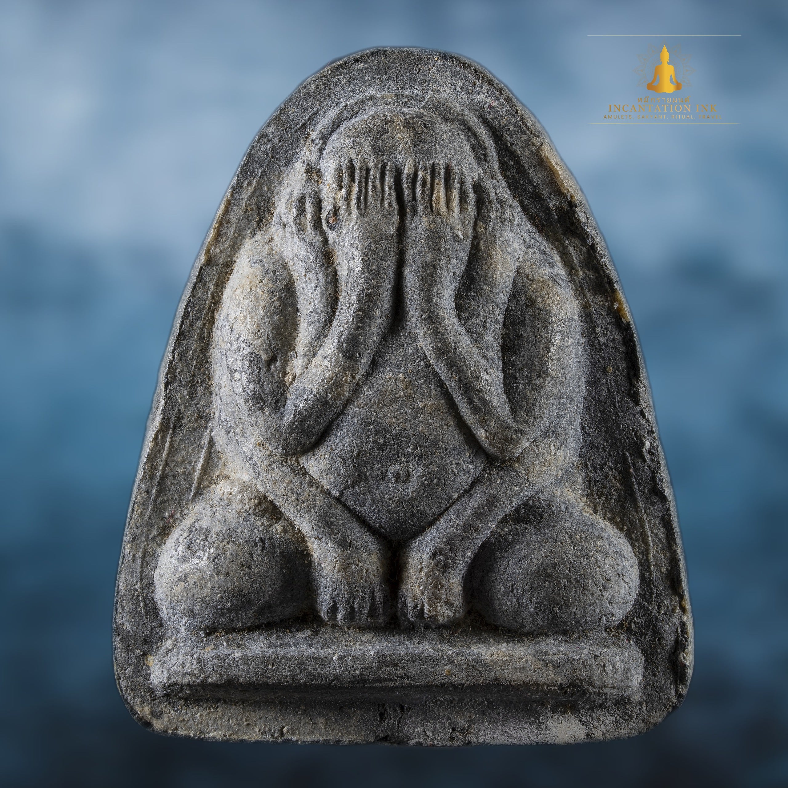 Phra Pidta Hok Suk Be 2514 (Phim Laiser) – Incantation-Ink-Amulets