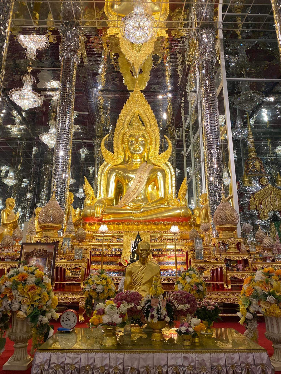 Phra Chinnarat and Luang Por Lingdam – Incantation-Ink-Amulets